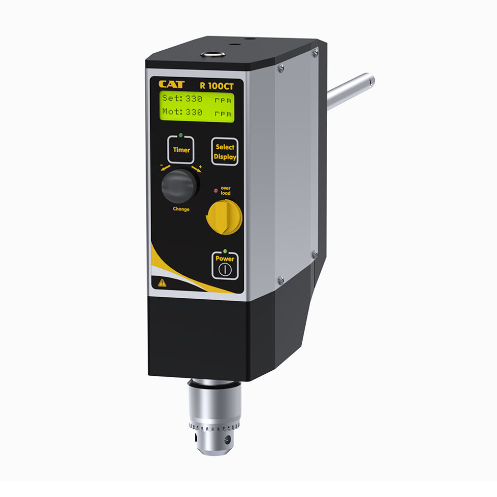 CAT Overhead stirrer - R100CT - Powerful overhead stirrer motor - LabTeamet
